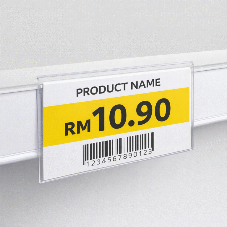 Barcode Shelf Price Tag – Indah Manis